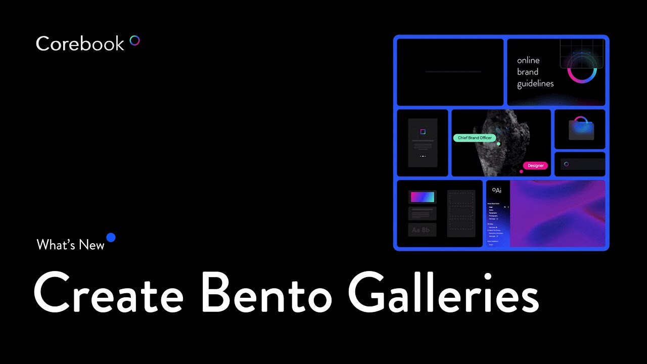 Corebook° — How to Use Gallery Module
